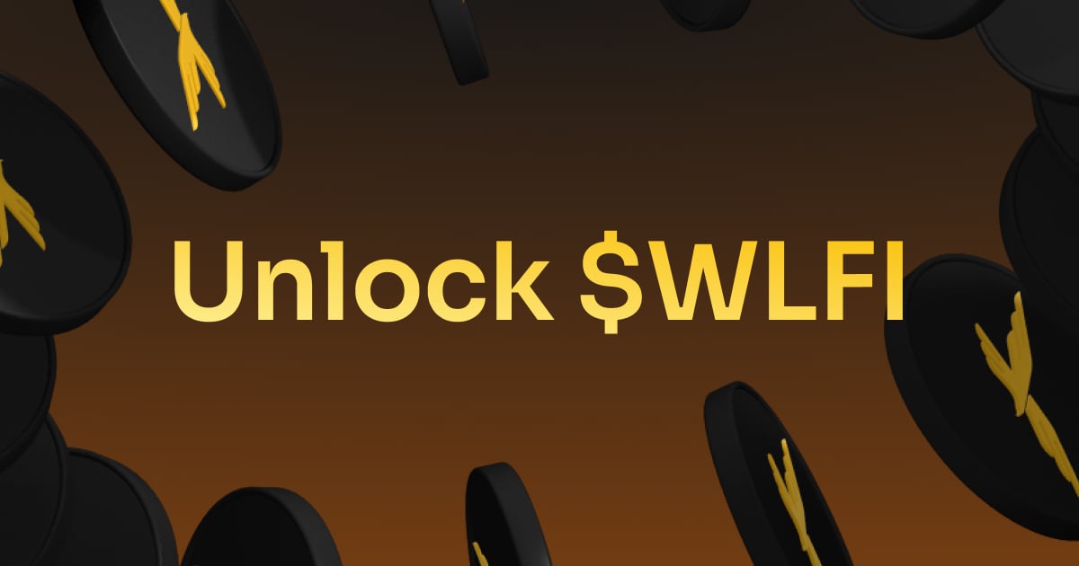 World Liberty Financial - Easily unlock your WLFI tokens